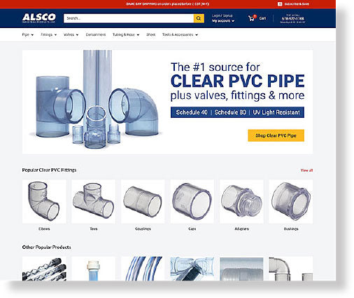 Welcome ClearPVCPipe.com Customers