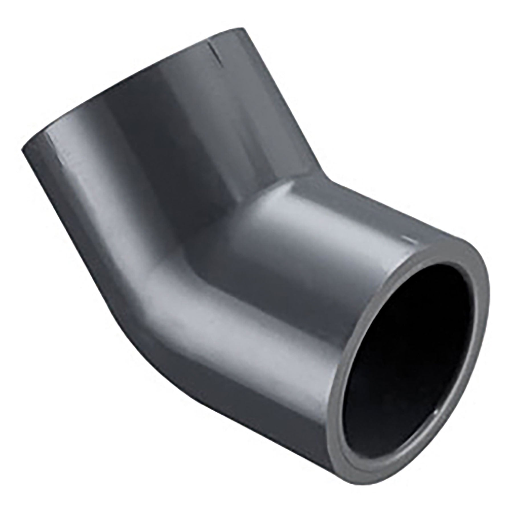 Industrial PVC Schedule 40 Gray Pipe Fittings